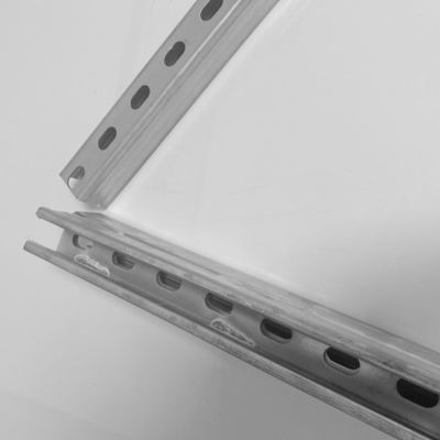 Hot Dip Galvanized Slotted C Channel Steel Beam Durable