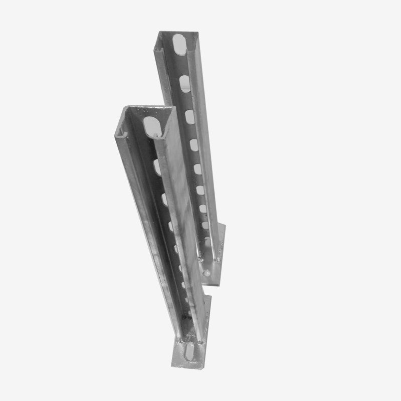 ASME Variable Height Steel Plate Bracket PV Wall Mount Corner Brace ...