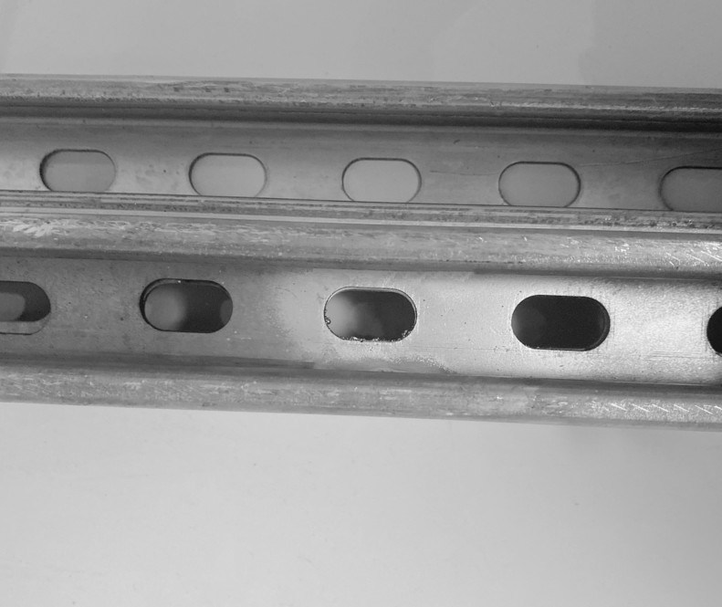 Steel Framing System Strut C Channel Connector Silver Color for ...