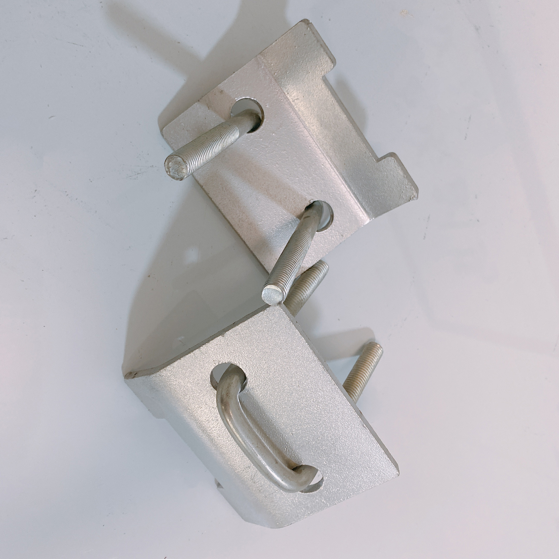 Square U Stainless Steel Beam Clamps Heavy Duty Right Angle ISO9001 ...