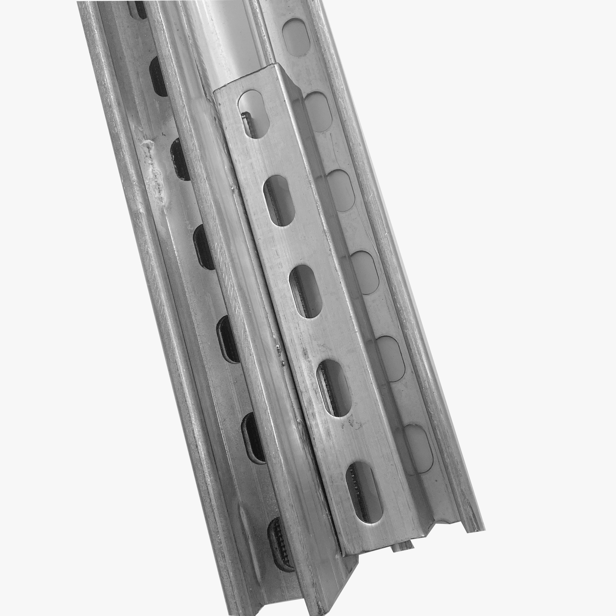 2.5mm Unistrut Metal Strut Channel SS304 Slotted Profile Steel Channel ...