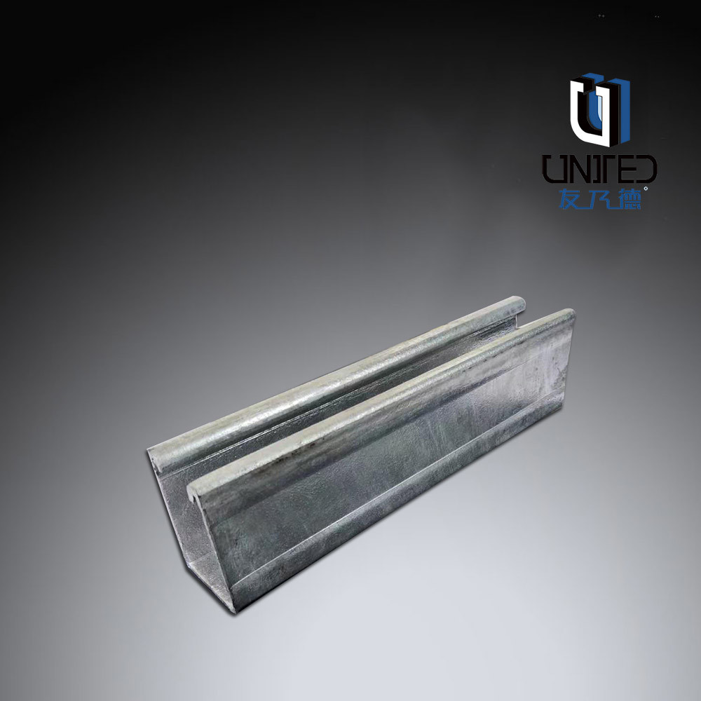 SS316 Hot Dip Galvanised Steel Strut C Channel Seismic Bracing