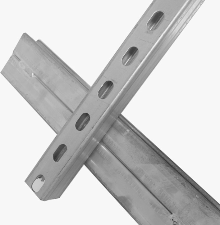 12 Gauge Solid Metal Strut Channel Carbon Steel Structural Channel ...