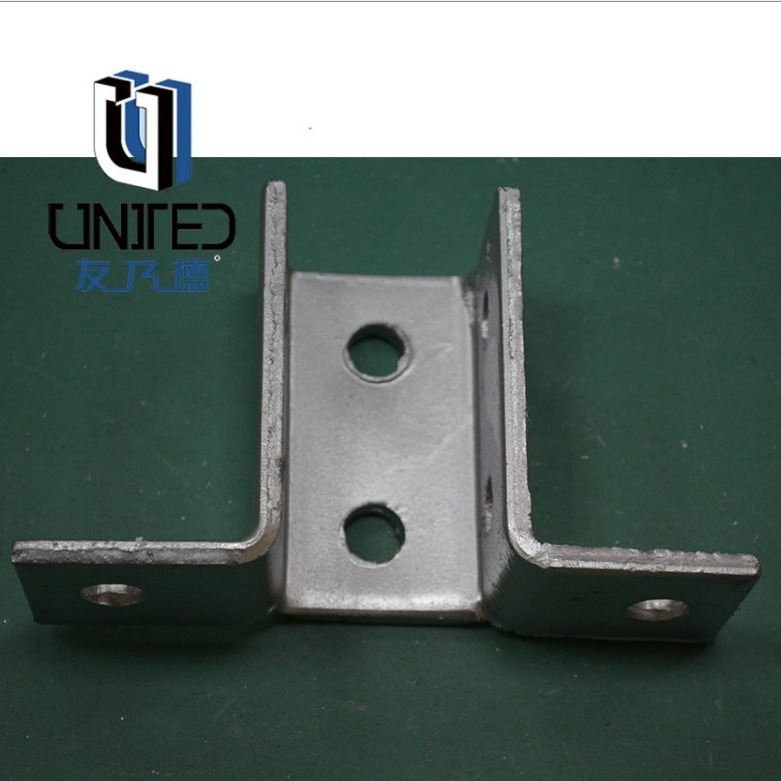 Silver Finish Strut Channel Accessories With Solar System Installation ...