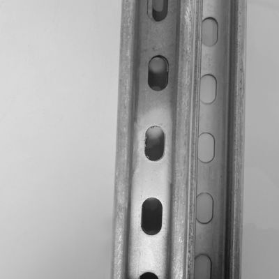 Slotted Power Metal Strut Channel CE Galvanized C Section Steel Slotted ...