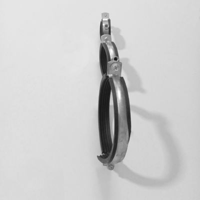 Vibration Damping Pipe Routing Clamps Zinc Plated Mounting Strut ...
