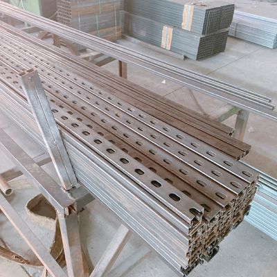 HDG Formed Metal Strut Channel Unistrut Slotted Channel Standard Size Solar