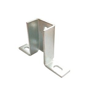 Metal Building Strut Channel Fittings Two Hole Steel Splice Plate ...