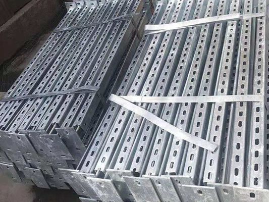 ASME ASTM Pregalvanized Unistrut Steel Plate Brackets 0.1mm Strut ...