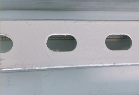 SS 304 Strut C Galvanised Steel Channel ASTM Vertical Integrated 41mm