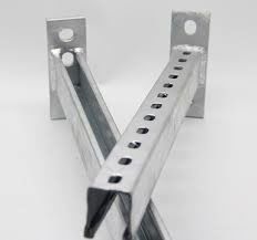 HDG Pipe Wall Mount Steel Plate Brackets Clamp Brace Unistrut SS 316