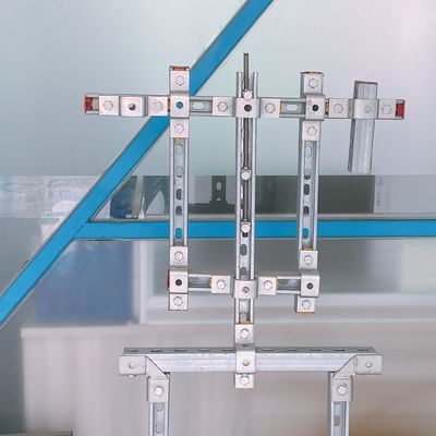 41*25 SS400 C Section Steel Channel Cold Plating HDG Unistrut Channel ...