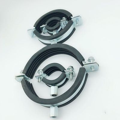 Vibration Damping Pipe Routing Clamps Zinc Plated Mounting Strut ...
