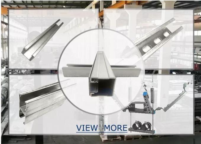 Metal Framing 41mm Galvanized Metal Strut Channel For Electrical ...