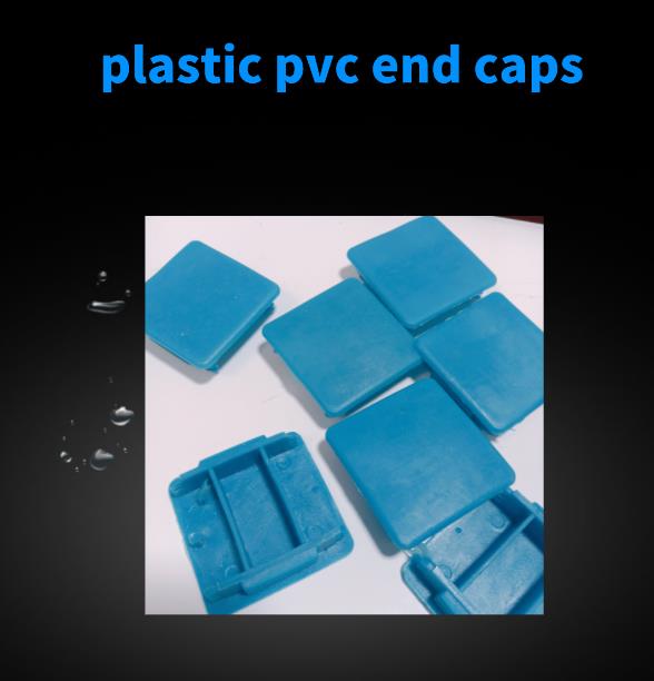 Square 41mm Strut Channel End Cap Customized Plastic Pvc C Channels