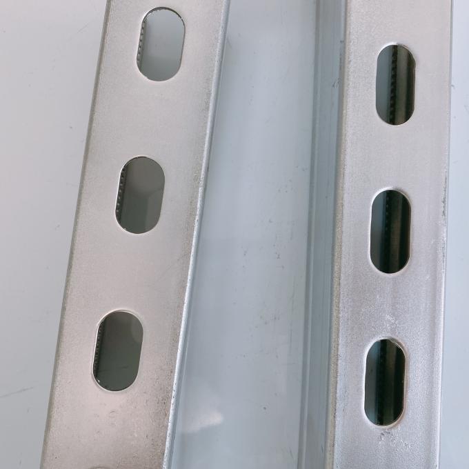 SGS SS316 Metal Strut Channel Steel Double Unistrut Hot Dip Galvanized 6m