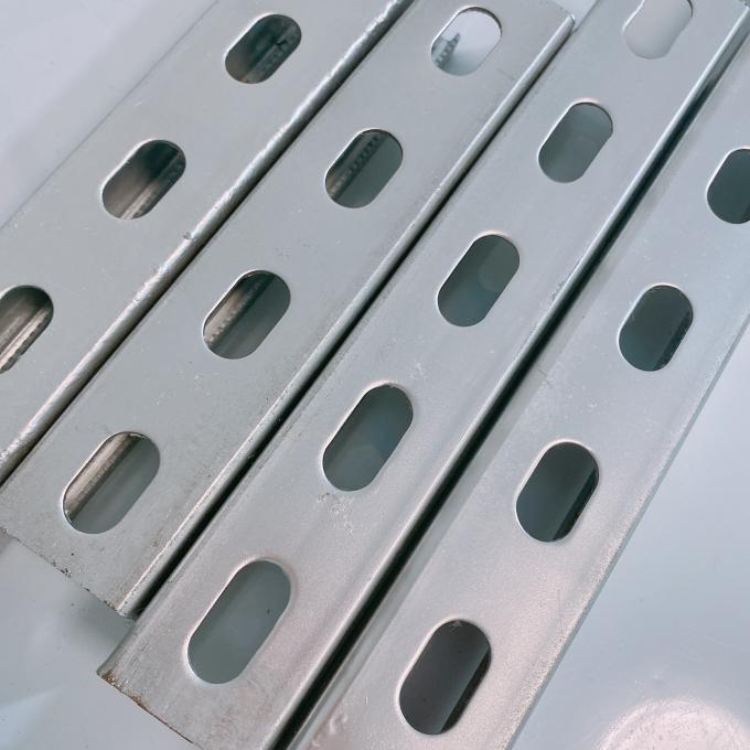 HDG Perforated Metal Strut Channel Unistrut Slotted Steel 41mm support ...