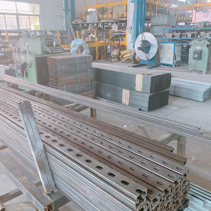 HDG Formed Metal Strut Channel Unistrut Slotted Channel Standard Size Solar