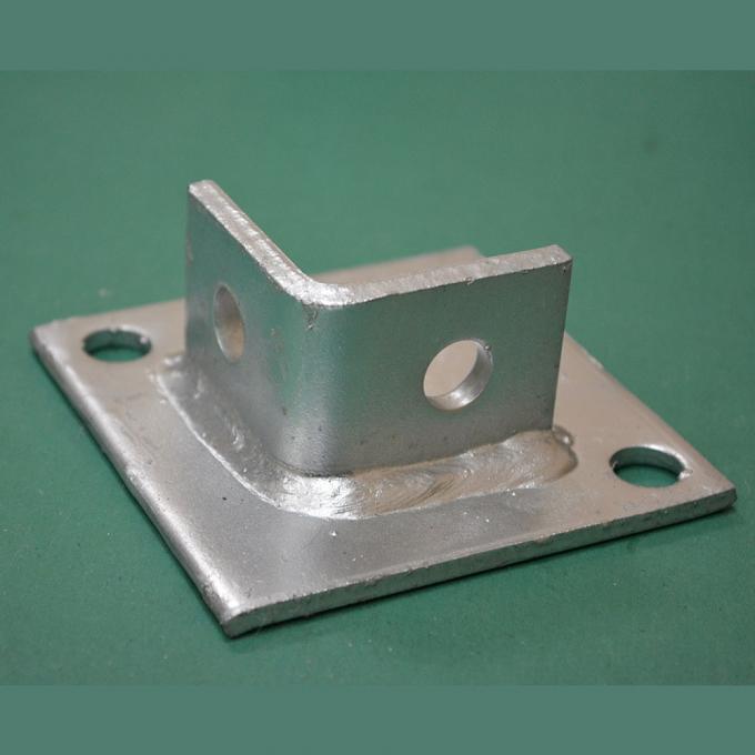 Corrosion Resistant Strut Channel Base With Zinc Plated Finish